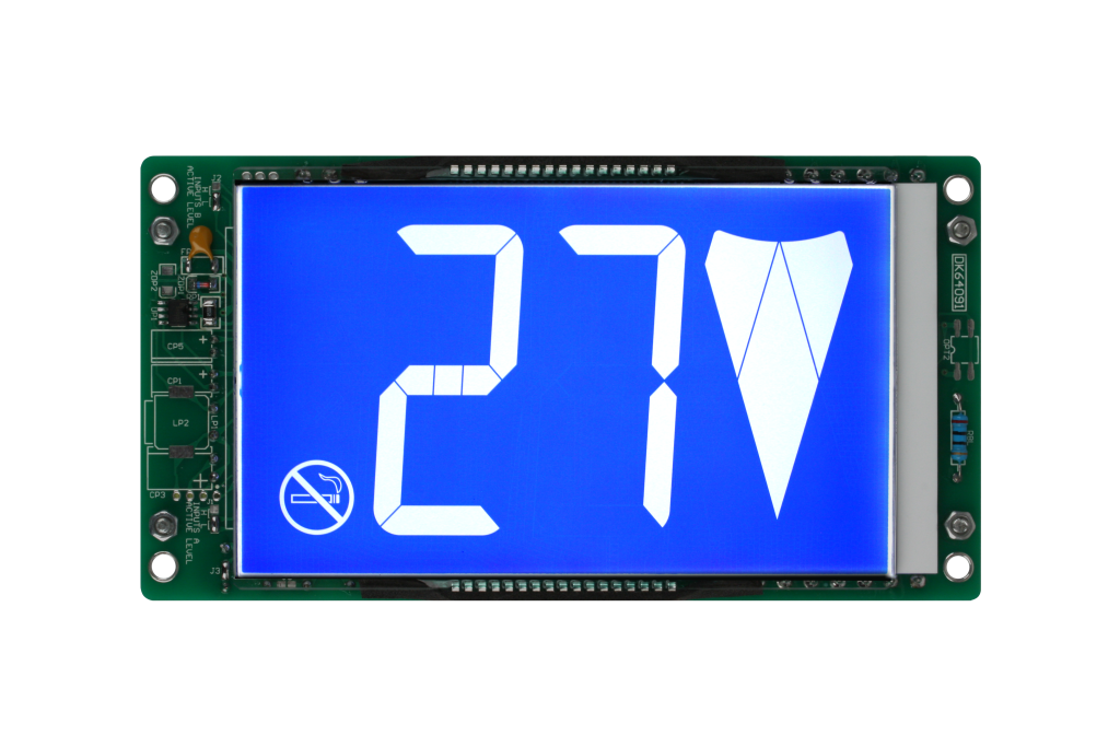 Hall Segment LCD CS601 • Dorkav